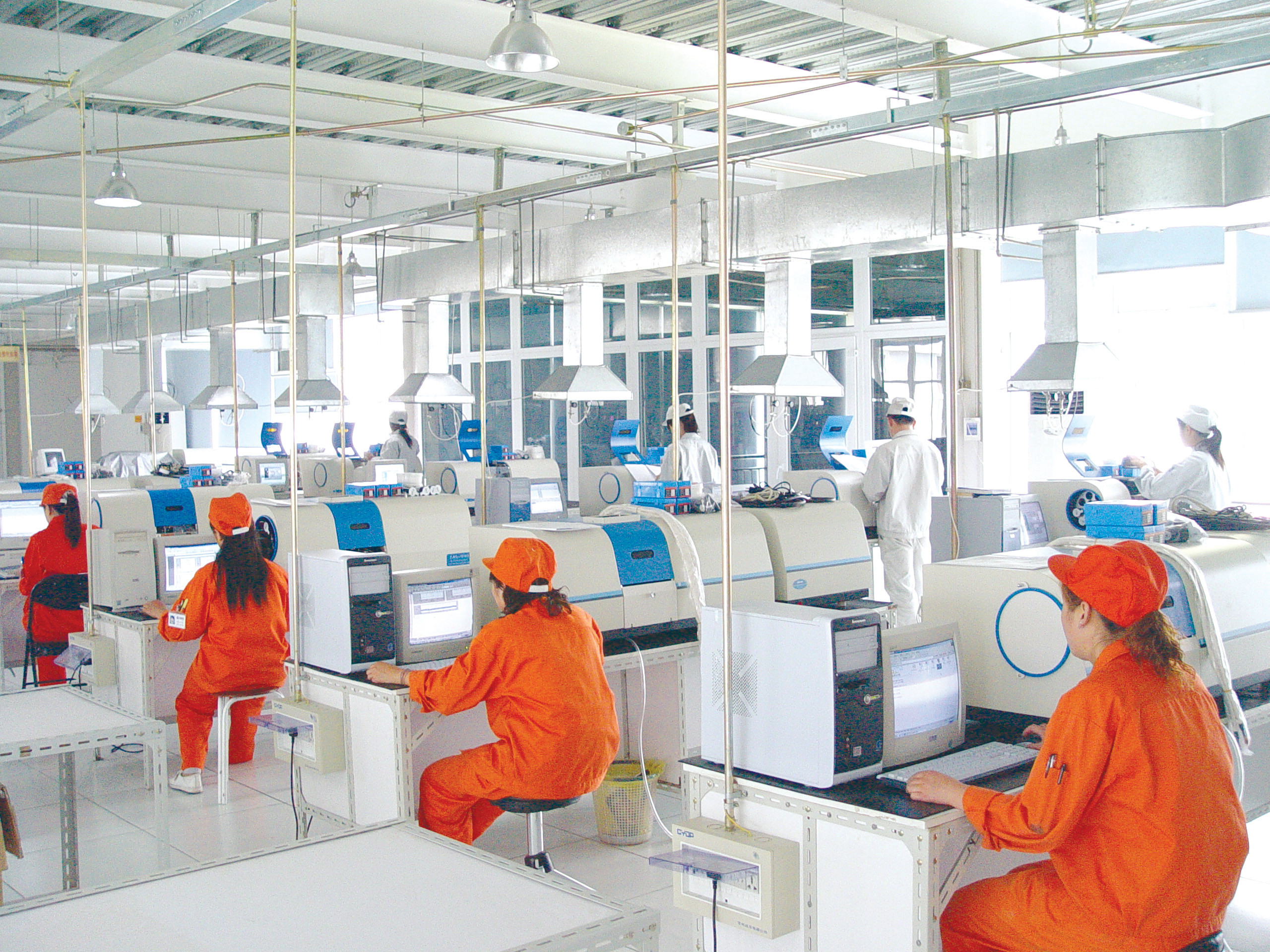 Beijing Purkinje General Instrument Co., Ltd. производственная линия завода