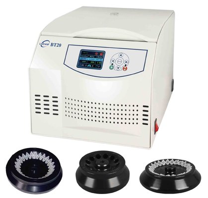 Laboratory High Speed Microcentrifuge BT20 / Electronic Door Lock Lab Centrifuge Machine