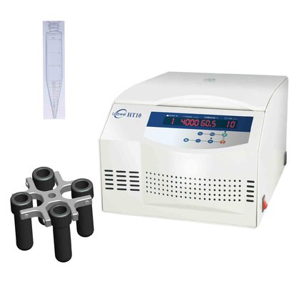 Low Noise Lab Oil Centrifuge Machine HT10 / Adjustable Speed  and temperature Centrifuge For Oil