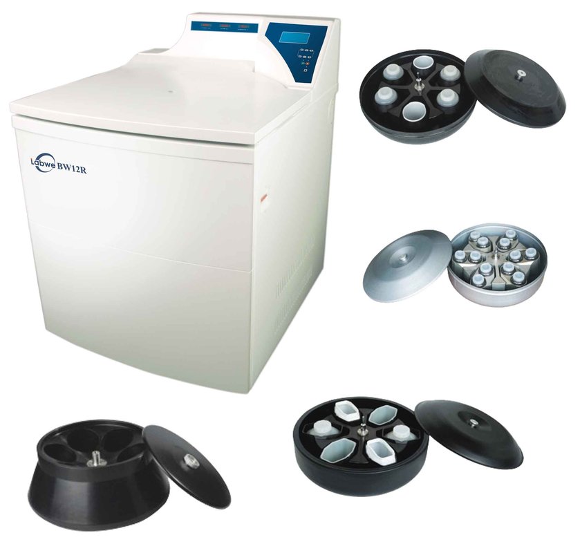 Laboratory Floor Standing Centrifuge BW12R 0 - 8000 RPM Adjustable Speed