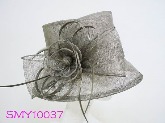 Horse racing Taupe ladies occasion hats Small Brim Hats
