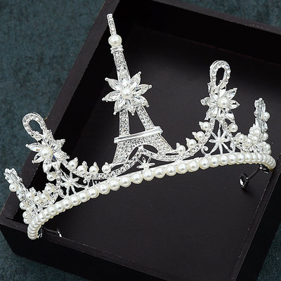 Rhinestone Crystal Beauty Pageant Crowns For Fitted Princess Multi Size