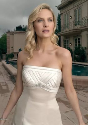 Traditional A Line Princess Wedding Dress , White A Line Bridal Gowns