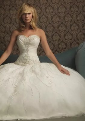Amazing Mermaid Ball Gown Wedding Dresses / Unique Gorgeous Wedding Ball Gowns