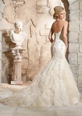 Organza Fit And Flare Bridesmaid Dress , Pleating Sweetheart Fit And Flare Dress