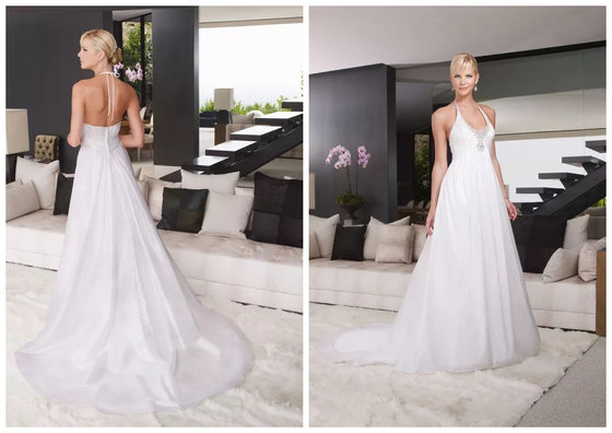 Manual Beautiful A Line Style Wedding Dresses For Creating A Small Waist
