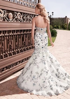 Sweetheart lace wedding dresses pattern trumpet bridal wedding gown backless wedding dress mermaid with train
