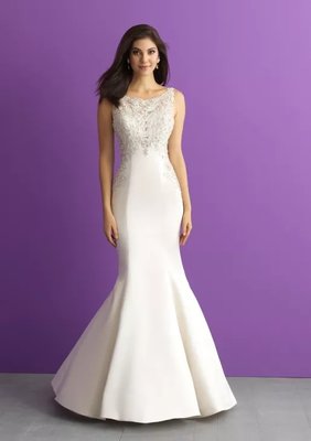 Regal Sophistication Mermaid Tail Wedding Dress Sumptuous Crystal Embellishments
