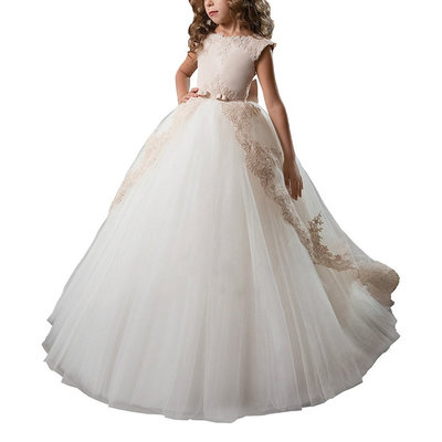 Royal Amazing 2-12 Year Old Flower Girl Dress For Wedding Party And Graduation