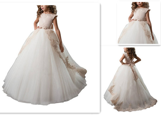 Royal Amazing 2-12 Year Old Flower Girl Dress For Wedding Party And Graduation