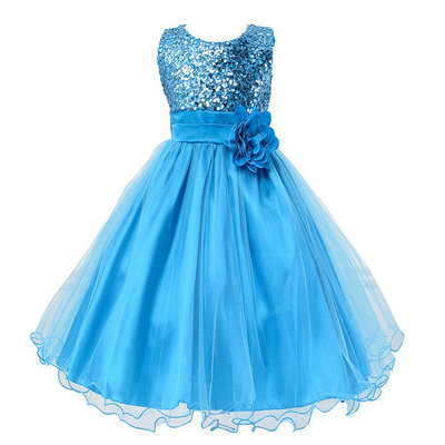 Long Formal Grey Flower Girl Dresses / Eggplant Purple Flower Girl Dresses
