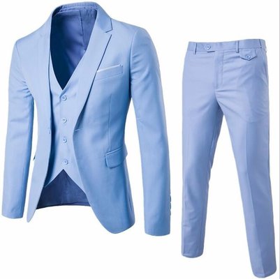 Customization Colors Gents Wedding Suits With Two Button Three Piece