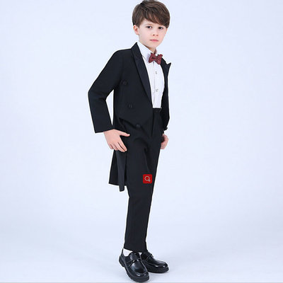 Wedding Piano Performance Ring Bearer Suits For 3 - 9 Years Toddler Boy