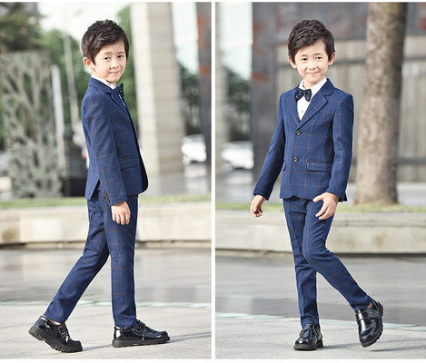 British Style Spring Ring Bearer Suits Contain 5 Piece Set 100% Polyester