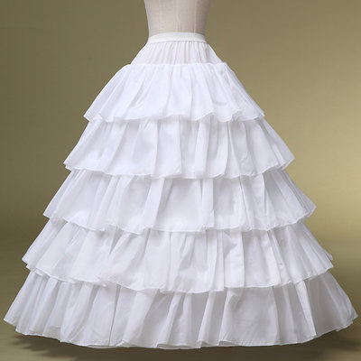 Handmade Classic Plus Size Petticoat For Wedding Dress Color Optional