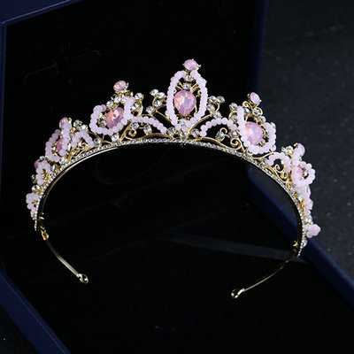 Luxury Princess Bridal Gown Accessories Large Pageant Crowns Large Pageant Crowns