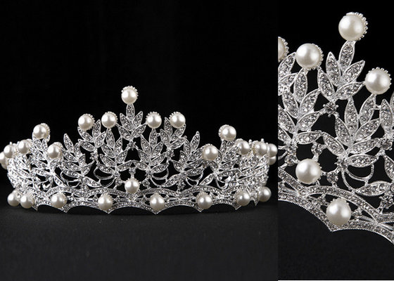 Luxury Princess Bridal Gown Accessories Large Pageant Crowns Large Pageant Crowns