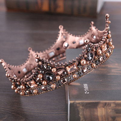 Gold Tiaras And Crowns Bridal Gown Accessories For Fit And Flare Wedding Dress