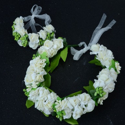 Handmade Fashion Indian Wedding Decoration Flower Garland For Girls