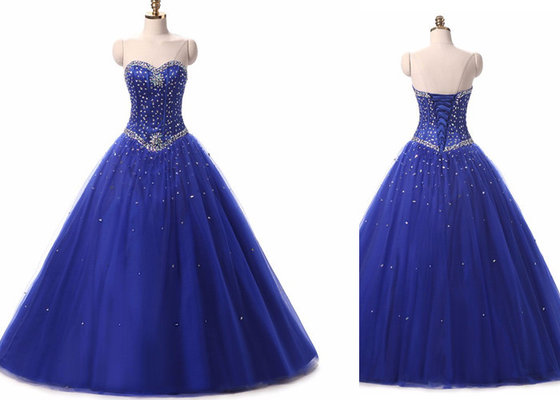 A - Line Sleeveless Prom Evening Gowns For African Special Occasions