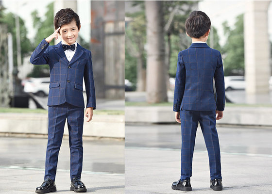 British Style Spring Ring Bearer Suits Contain 5 Piece Set 100% Polyester