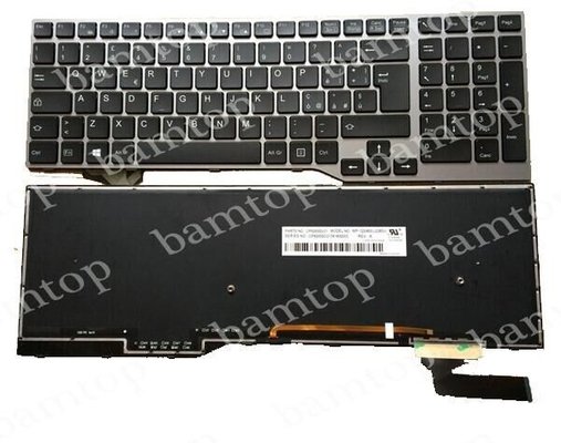 7V DC 5.0mA Black IT Italian Keyboard Layout For Fujitsu E753 Laptop