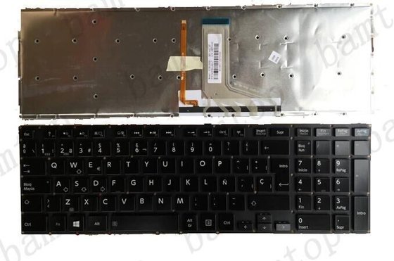 Toshiba P50 P50-A P55 P55-A Spanish Laptop Keyboard Sp Layout Backlit Black