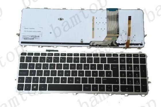 Backlight Keyboard Spanish Layout For Hp Envy 15-J 17-J Notebook PC
