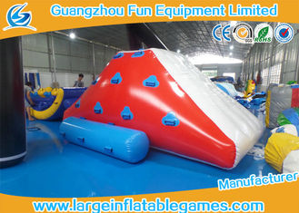 Funny Inflatable Water Park Games , Iceberg Inflatable Water Toy Sports Game