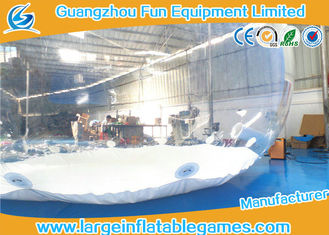 Outdoor Camping Inflatable Air Tent , Clear Inflatable Lawn Tent Bubble