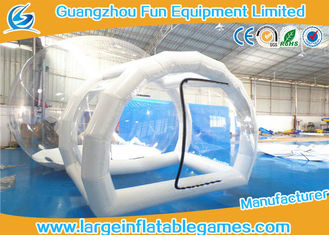 Outdoor Camping Inflatable Air Tent , Clear Inflatable Lawn Tent Bubble