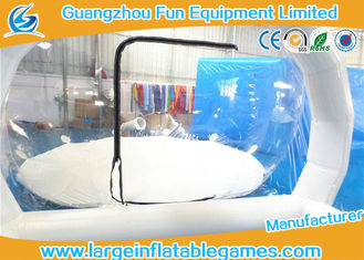 Outdoor Camping Inflatable Air Tent , Clear Inflatable Lawn Tent Bubble
