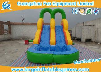 Safety Logo Printing Toddler Inflatable Pool Slide With Climbing Stairs