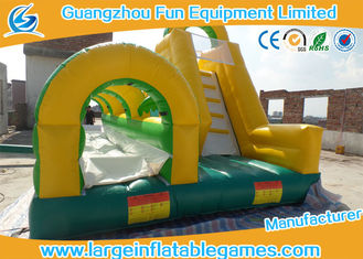 Family Game Inflatable Bouncer Slide , Kids Outdoor Inflatable Water Slides
