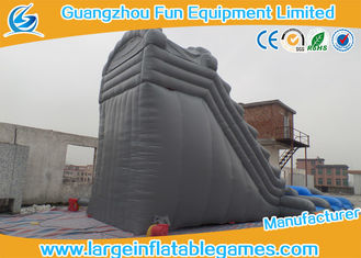 Professional Childrens Inflatable Backyard Water Slide Gray Bouncer Slide Inflatable Toys