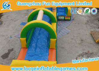 Funny Outdoor Playground Giant Backyard Inflatable Water Slide Double Tripple Stitch