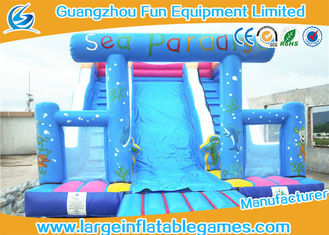 Character Commercial Inflatable Slide With Inflatable Arch For Party And Events