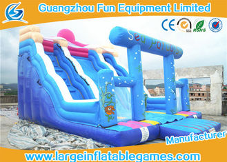 Character Commercial Inflatable Slide With Inflatable Arch For Party And Events