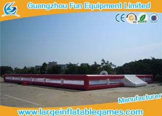Professional Inflatable Football Pitch , Commercial Grade Inflatable Soccer Arena