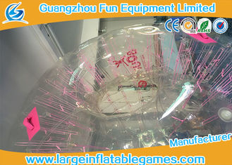 Customized Transparent Inflatable Zorb Ball Hamster Ball With Digital Printing