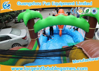 Sharks Commercial Inflatable Slide Customized Size Inflatable Water Slides
