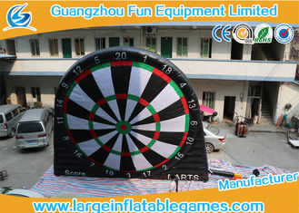 Single Side Commercial Inflatable Dart Board / Dart Games With Plato PVC Tarpaulin