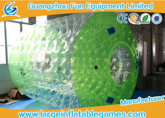 Bola inflable de la rueda del rodillo del agua, rueda inflable del hámster para los seres humanos