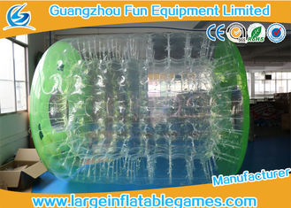 Bola inflable de la rueda del rodillo del agua, rueda inflable del hámster para los seres humanos