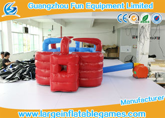 Interactive 0.55mm Plato PVC Inflatable Airstream Table Football / Air Hockey Table