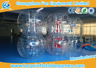 Fútbol de parachoques del fútbol de la bola inflable de la burbuja de Gaint con el material de 0.7m m TPU