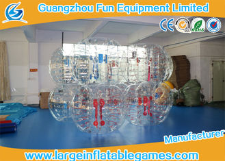 Fútbol de parachoques del fútbol de la bola inflable de la burbuja de Gaint con el material de 0.7m m TPU