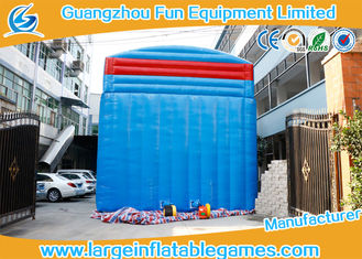 0.55mm PVC Tarpaulin Commercial Inflatable Slide , Large Inflatable Water Slide