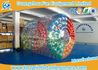 Rueda inflable inflable del hámster de la bola de rodillo del agua del PVC para la piscina de agua
