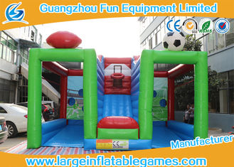 Popular Inflatable Basketball Games / Inflatable Basketball Hoop For Kids